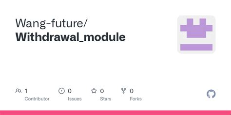 Withdrawalmodulewithdrawmodulewithdrawmaincpp At Master · Wang