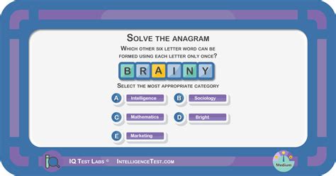 Solve The Anagram