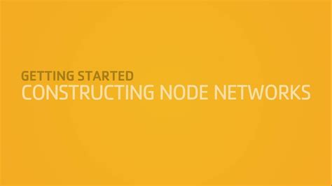 Step Up To Nuke Constructing Node Networks Youtube
