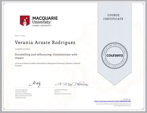 Verania Arzate On Linkedin So Happy To Share My Certification In Storytelling And Influencing
