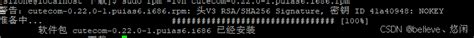 Linux下安装cutecom串口助手；centos安装cutecom串口助手；rpm安装包安装cutecom串口助手 Csdn博客