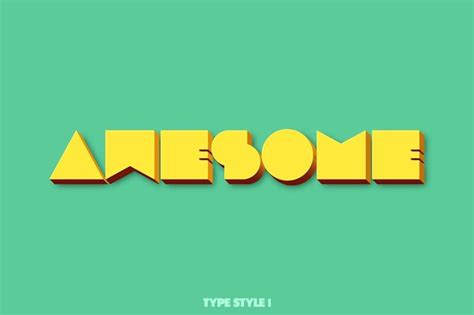 Extruded Css Type Styles Psd Css Scifi Illustration Psd