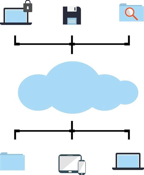 Cloud Data System Management Vector Cloud Computing Concept 10663582 Vector Art At Vecteezy