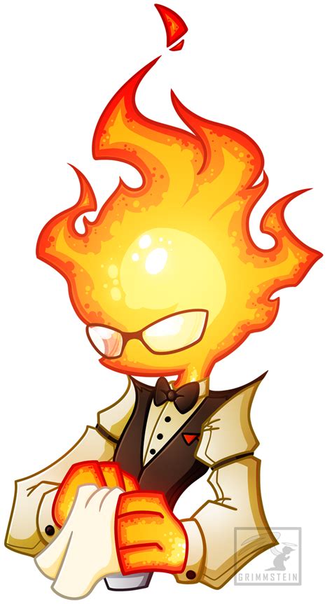 Underlust Grillby Fan Art