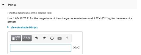 Solved A Uniform Electric Field Exists In The Region Between