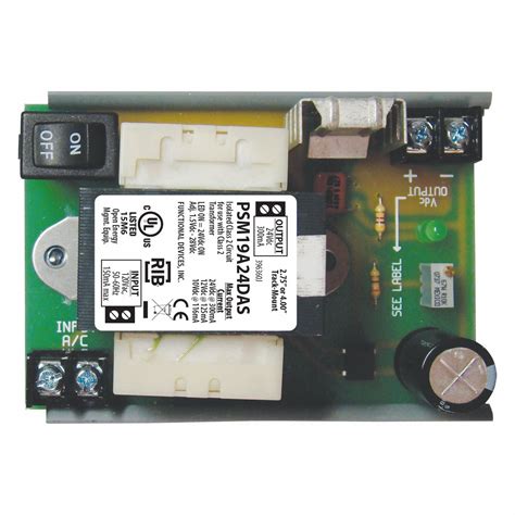 FUNCTIONAL DEVICES INC RIB 120 V AC Output Volt Max CE RoHS UL DC Power Supply 138P90