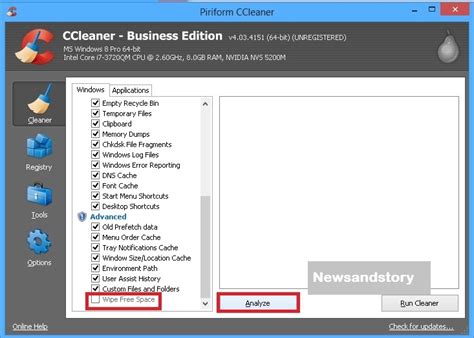 How To Use Ccleaner To Free Disk Space