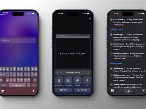 the browser company arc search für ios veröffentlicht