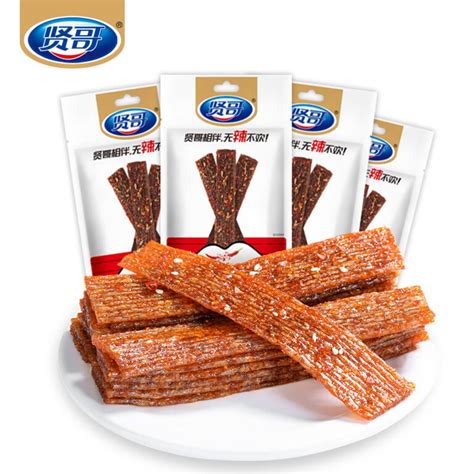 Spicy Vegetarian Beef Strips And Savory Latiao Weee