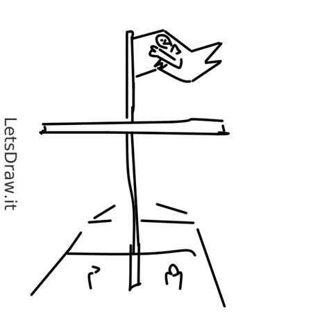 How To Draw Pirate Flag A Zbpkzcd Png LetsDrawIt