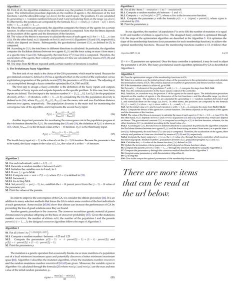 What Are The Inputs And Outputs Of Gravitational Search Algorithms Quora