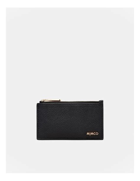 Mimco Drift Wallet T Set In Black Myer