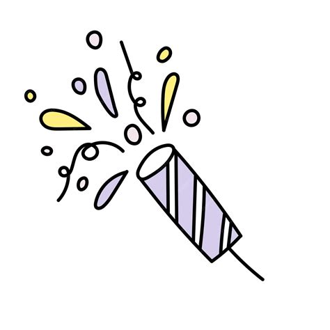 색 바탕에 고립된 모양의 콘페티 그림 프리미엄 벡터