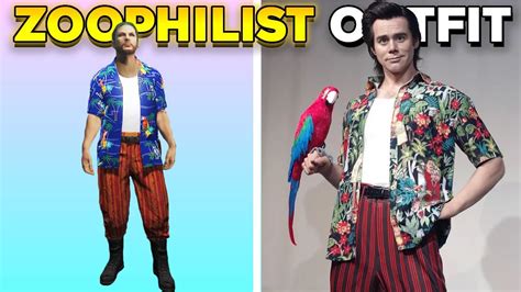 Gta 5 Online How To Unlock The Zoophilist Outfit Ace Ventura Outfit