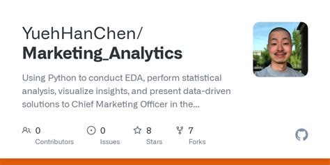 Github Yuehhanchenmarketinganalytics Using Python To Conduct Eda Perform Statistical