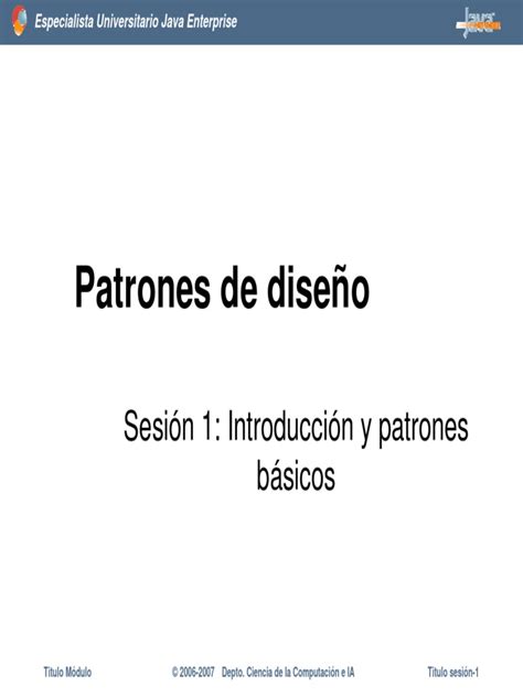 Pdf Patrones En Java Parte 1 Dokumentips