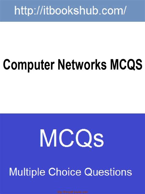 Computer Networks Mcqs Pdf Duplex Telecommunications