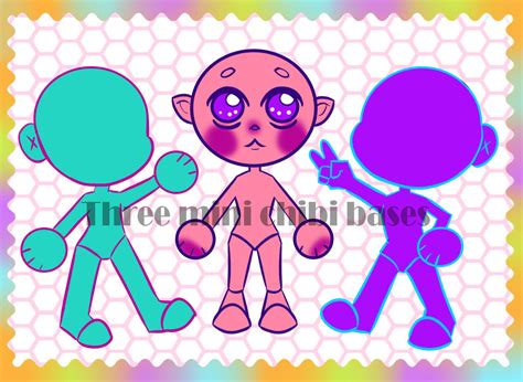 3 Bases Chibi Free By Thegraphbentt On Deviantart