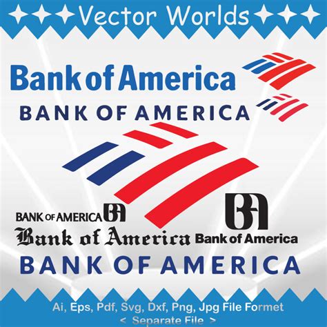 Bank Of America Logo Svg Vector Design Masterbundles