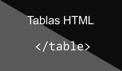 APRENDE Cómo hacer Tablas Hermosas en HTML Con ejemplos
