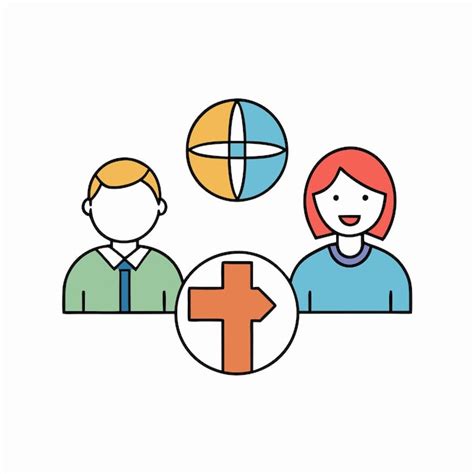 Respect And Understanding Symbols CrossCultural Communication Vector Illustration Premium AI