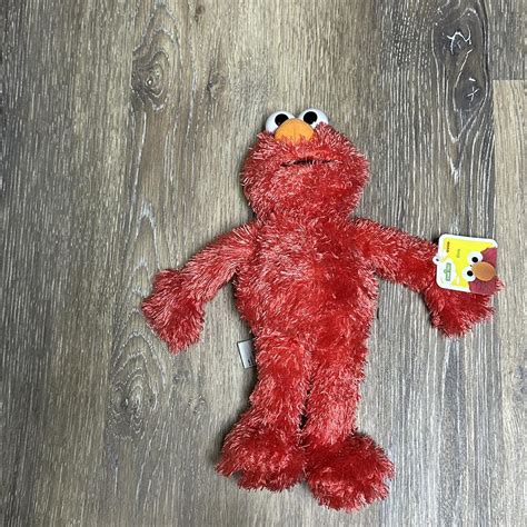 Gund Sesame Street Elmo Bean Filled Depop