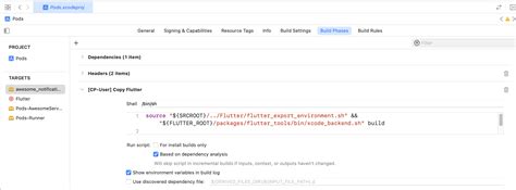 Could Not Find Or Use Auto Linked Framework Flutter In Xcode Extension Target · Issue 103344