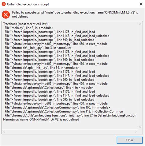 Python Nameerror Name Onnxminilml6v2 Is Not Defined When Trying