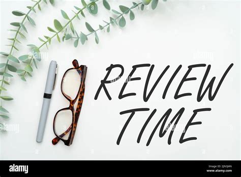 Conceptual Display Review Time Word Written On Situation Or System Its Formal Examination By