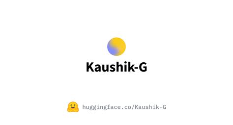 Kaushik G G