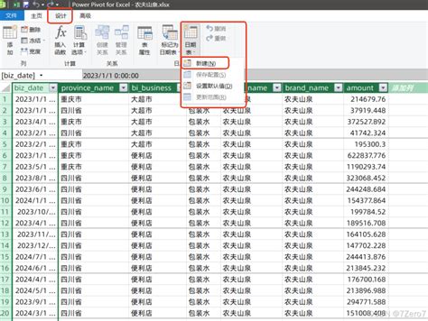 Excel Dax函数计算销售额同比 Csdn博客