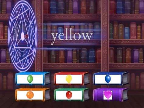 Копія №5 Кольори червоний синій жовтий зелений помаранчевий фіолетовий Find The Match