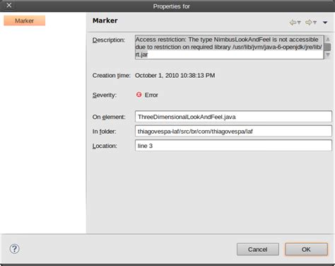 Resolvendo Access Restriction No Eclipse Thiago Galbiatti Vespa