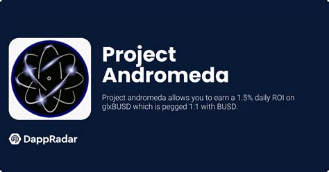 project andromeda project overview analytics and data dappradar