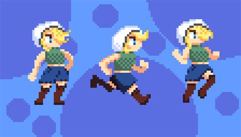 My First Attempt At Making Sprite Animations Would Love Some Feedback R PixelArt