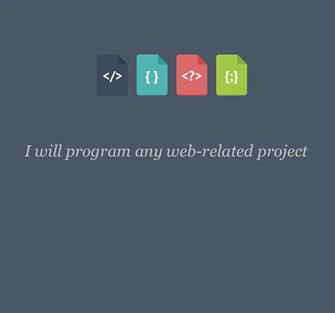 Program And Code Html Css Php Javascript Or Any Other Web Related Project By Sean Anderson