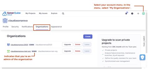 Retrieving And Viewing Your Organizations Sonarqube Cloud Documentation