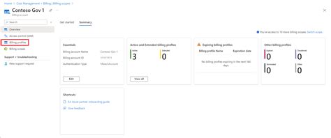 Access Your Ea Billing Account In The Azure Government Portal Azure