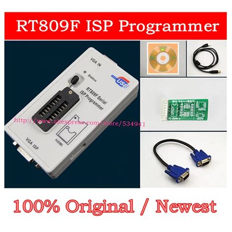 Free Shipping Original Newest RT F ISP Programmer RT Lcd Usb Programmer Repair Tools