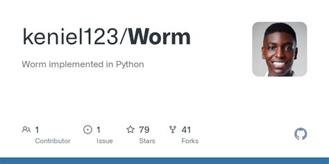 Github Keniel123worm Worm Implemented In Python