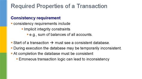 Database System Implementation Cse 507 Introduction To Transactions