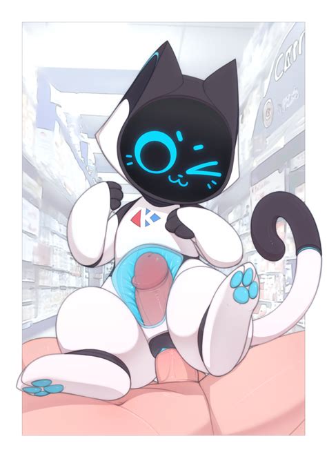 Rule 34 1boy 1girls 2022 2d A Cat Is Fine Too Absurdres Blue Pawpads