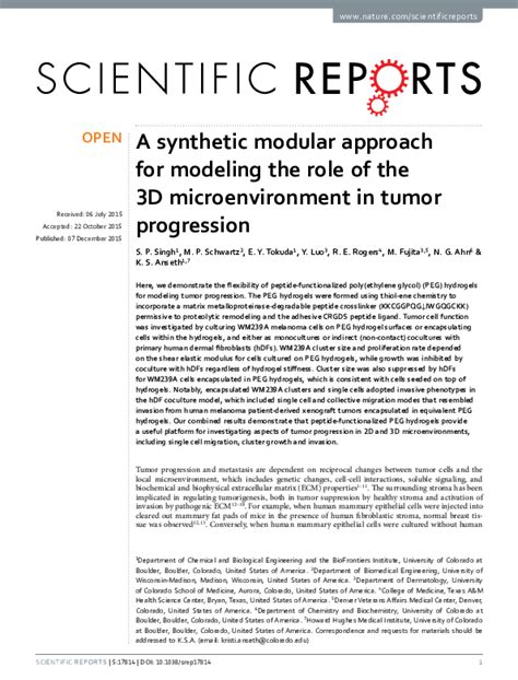 pdf a synthetic modular approach for modeling the role of the 3d