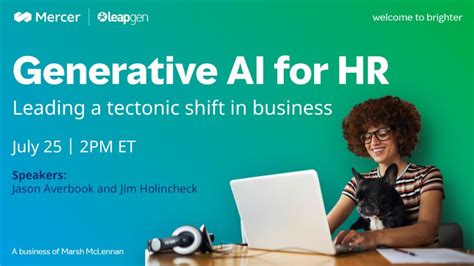 Erik Helsen On Linkedin Generative Ai For Hr Leading A Tectonic Shift