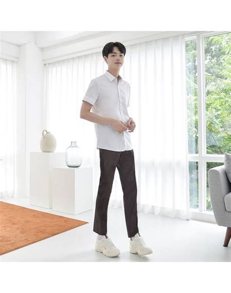[보리보리 교복몰]허리조절하복 브라운 교복바지남자 2xl