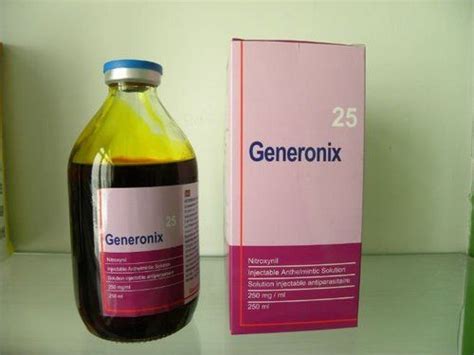 Nitroxynil Injection 250 Mg Ml For Cattle Sheep And Goats Effective Against Liver Fluke