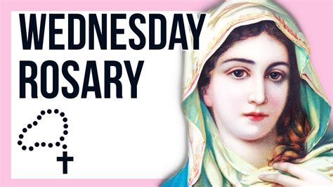 Wednesday Glorious Follow Along Rosary 15 Minute Spoken Only