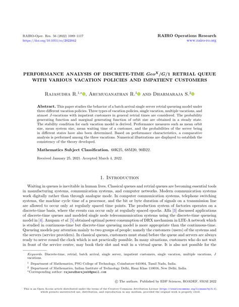 pdf performance analysis of discrete time geo x g 1 retrial queue