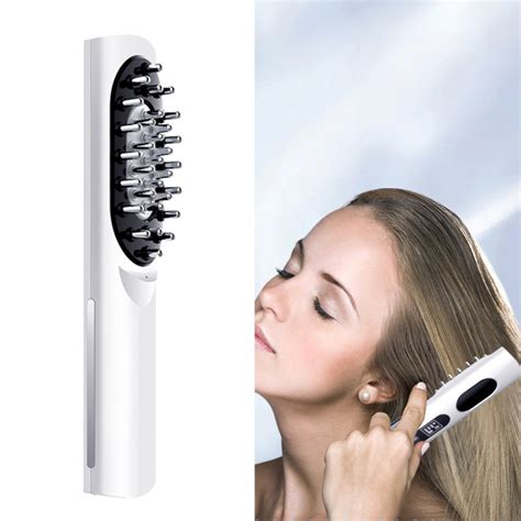 Dym007 005 Scalp Medicine Device Massage Comb Red Light Vibration Scalp