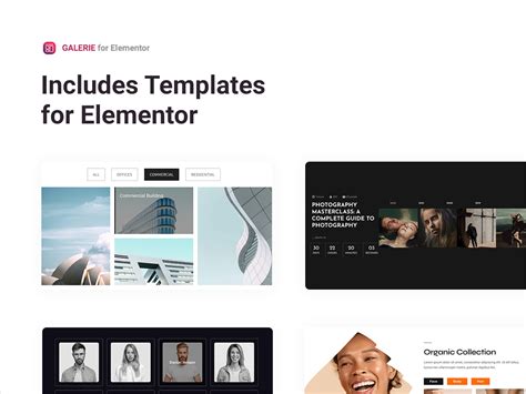 Galerie Wordpress Plugin For Elementor Overview Online Documentation